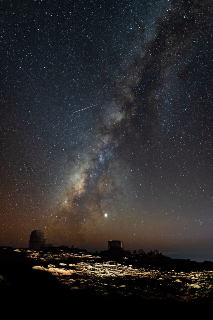 Haleakala Observatory with Meteor Maui, Hawaii | Colorado Astrophotography