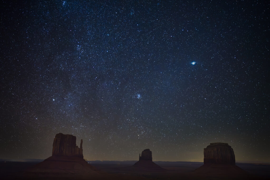 The Mittens- Monument Valley | Colorado Astrophotography